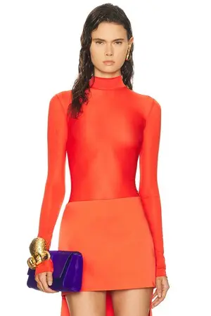 THE NEW ARRIVALS ILKYAZ OZEL Catroux Top - Hyper Red