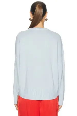 Loulou De Saison Anton Long Sleeve Crewneck Sweater