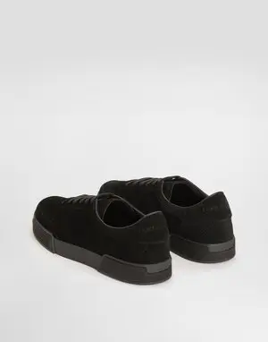 Dolce & Gabbana Portofino Light Florio Yacht Calfskin Sneakers - Black