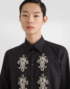 Dolce & Gabbana Striped Cotton Martini Shirt - Multicolor