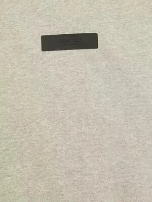 Fear Of God Logo-patch Hoodie - Grey