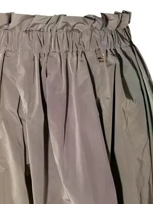 Herno Taffeta A-line Skirt - Neutrals