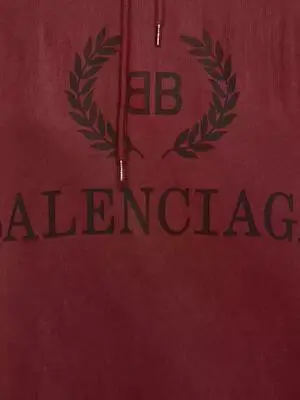 Balenciaga Logo-print Hoodie