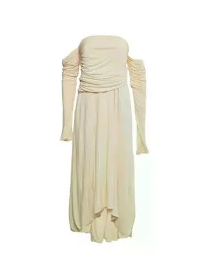 Khaite Draped Dresses