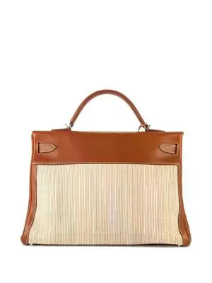 Hermès Kelly 40 Handle Lock Stamp Tote Bag