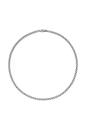 David Yurman Box Chain Necklace - Silver