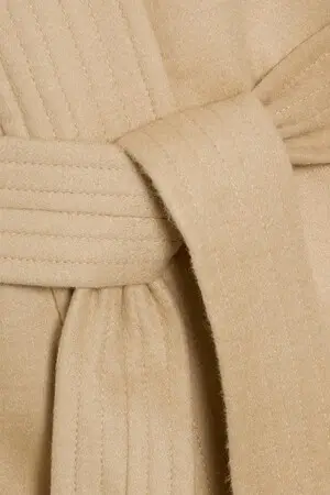 Gabriela Hearst Belted Silk-felt Coat