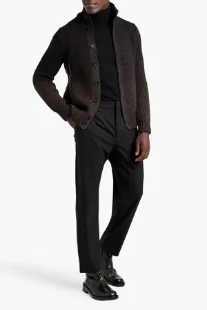 SLOWEAR Zanone Dégradé Wool Cardigan