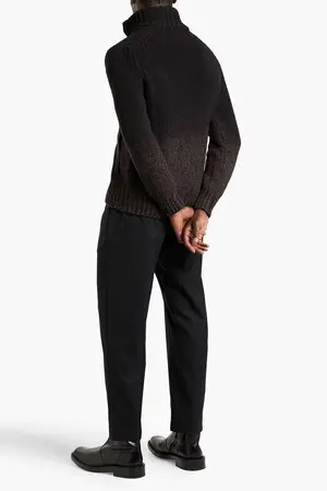 SLOWEAR Zanone Dégradé Wool Cardigan