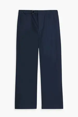 LE17SEPTEMBRE Cotton-blend Twill Pants - Navy