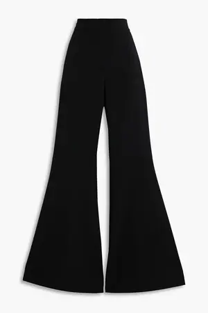 Gabriela Hearst Wool-crepe Flared Trousers