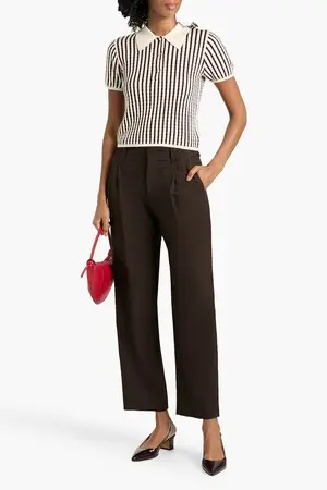Marni Wool Straight-leg Pants