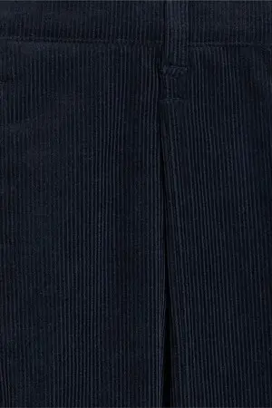LE17SEPTEMBRE Tapered Cotton-corduroy Pants - Navy