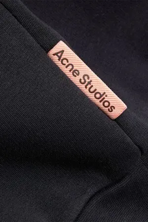Acne Studios Cotton-blend Fleece Half-zip Hoodie