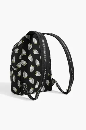 Stella McCartney Printed Twill Backpack