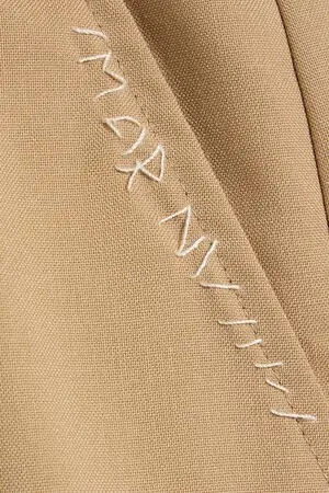 Marni Wool Tapered Pants - Sand