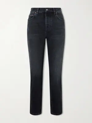 Saint Laurent High-rise Slim-leg Jeans