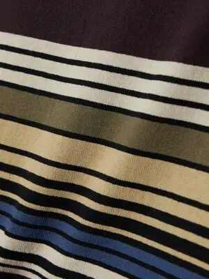 Sacai Striped Cotton Tank