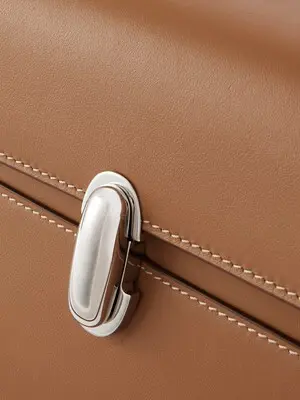 Savette Symmetry Leather Tote