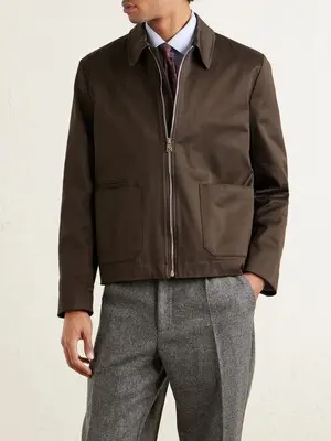 Paul Smith Cotton-blend Twill Jacket