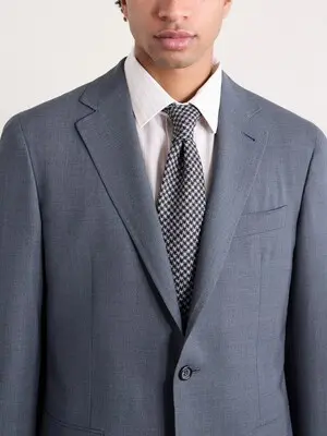 Canali Kei Super 30s Wool Blazer