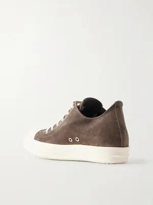 Rick Owens Ramones Suede Sneakers