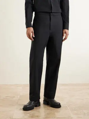 JIL SANDER Straight-leg Cotton Trousers
