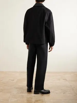 JIL SANDER Straight-leg Cotton Trousers