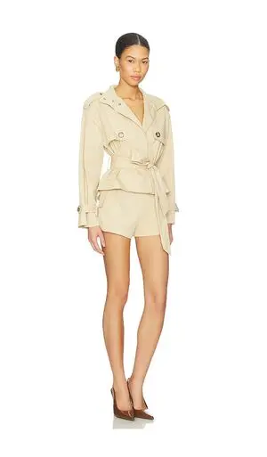 Line & Dot Kaelin Trench Style Romper