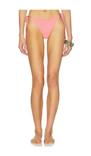 Show Me Your Mumu Tides Bikini Bottom - Coral Reef Shimmer With Shells