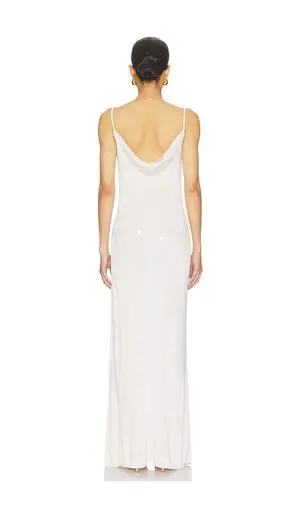 AYA MUSE Sequin Embellished Maxi Dress - Lilac