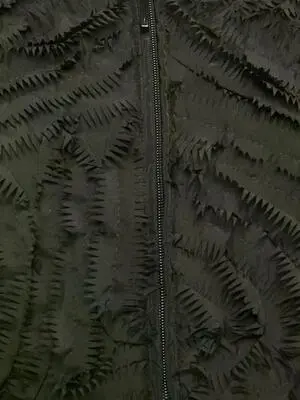 Emporio Armani Textured Zip-up Jacket