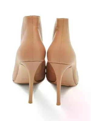 GIANVITO ROSSI Leather Cut-out Booties