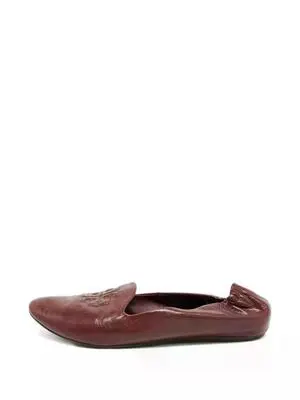 Tory Burch Reva Leather Ballet Flats