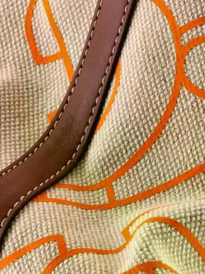 Burberry Soft Belt Bag Xl Tb Monogram Printed Canvas Medium Tote Bag - Brown