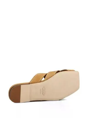 TOD'S Crisscross Design Sandals