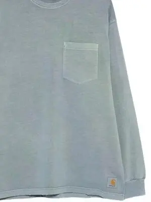 Carhartt Work In Progress Pocket Long-sleeved T-shirt - Grey