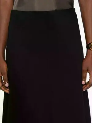 JIL SANDER Zip-fastening Layered Midi Skirt