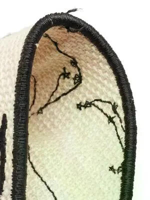 Dior D-lite Floral Embroidered Tote Bag - Neutrals