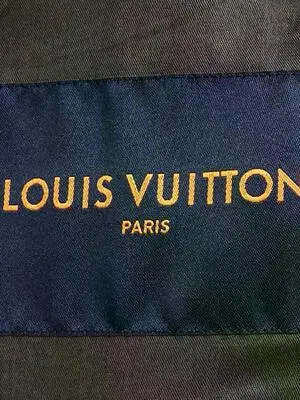 LOUIS VUITTON Monogram Faux-leather Jacket
