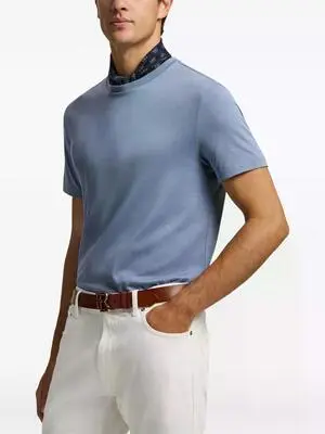 Ralph Lauren Purple Label Lisle Crew-neck T-shirt - Blue