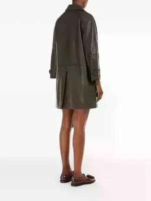 Max Mara Camino Leather Coat