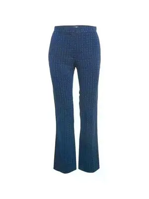 Sandro Jacquard Patterned Trousers