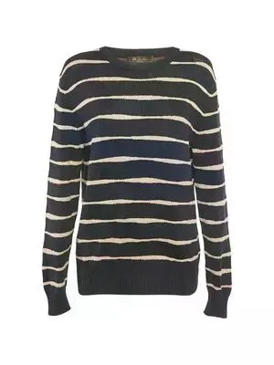 Loro Piana Striped Crew-neck Top
