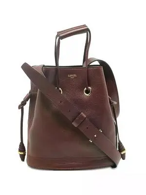 LANCEL Leather Bucket Bag