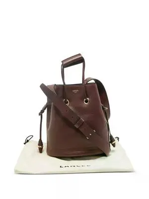 LANCEL Leather Bucket Bag
