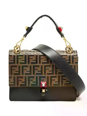 Fendi 2018 Kan I Ff Flap Tote Bag