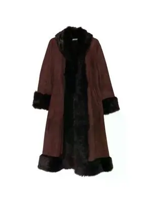 Nour Hammour Kaya Single-breasted Fur Coat