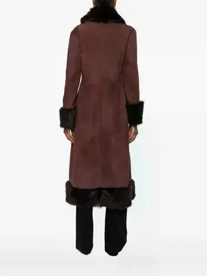 Nour Hammour Kaya Single-breasted Fur Coat