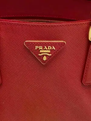 Prada Galleria Double-zip Leather Tote Bag
